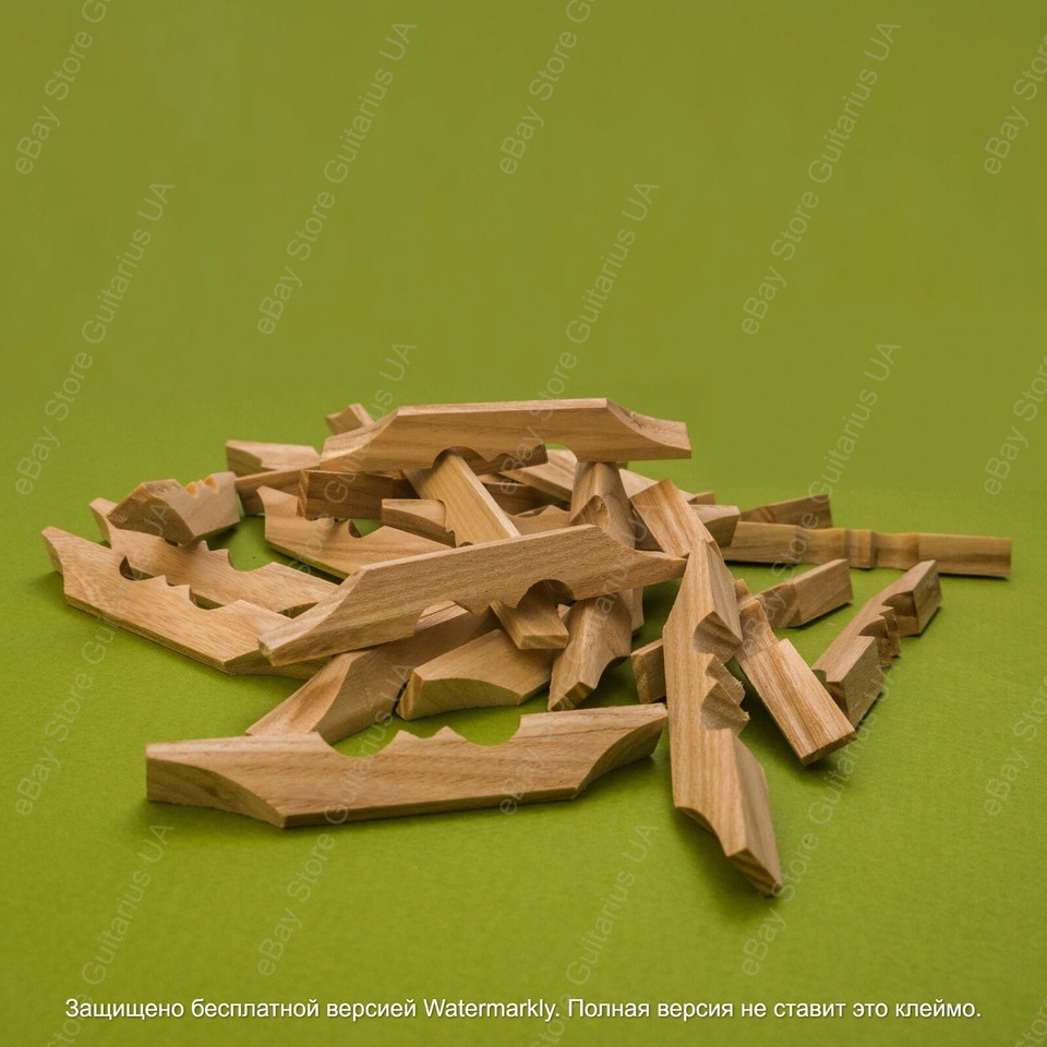Bridge for Balalaika / Domra, Semi manufacture of Bridge, Height about ...