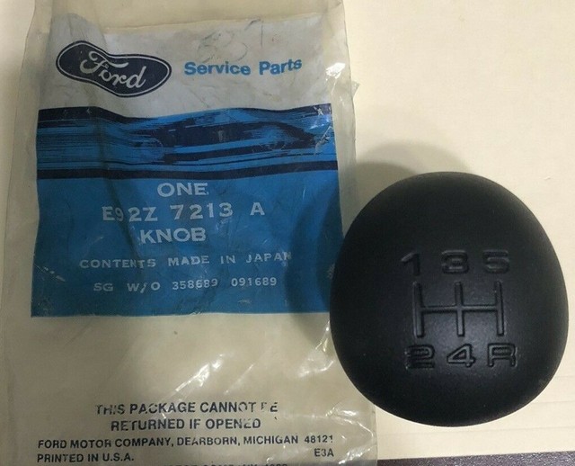 NOS 1989 1992 Ford Probe Factory 5 Speed Manual Trans Shift Knob E92z ...