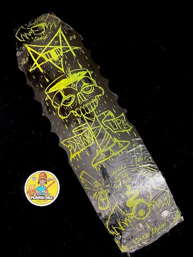 SUPER RARE Sam Hitz Haksaw Shaped Creature Skateboard Deck Hacksaw 666 ...