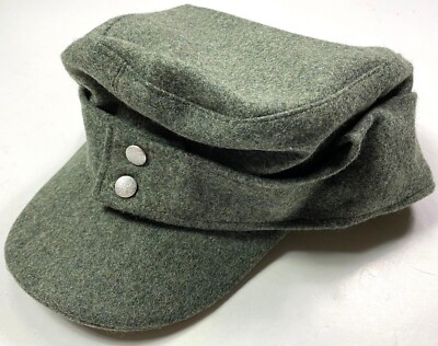 WWII GERMAN WAFFEN HEER ARMY M43 M1943 WOOL COMBAT FIELD CAP | eBay