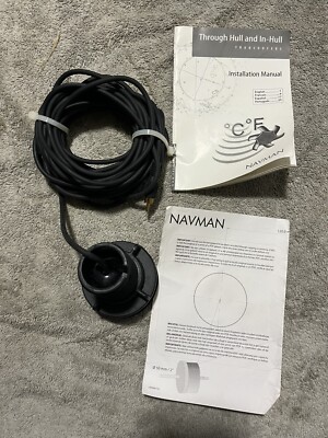 Navman Depth Transducer Sensor Thru Hull f/ Instrument AA002155 42 MM ...