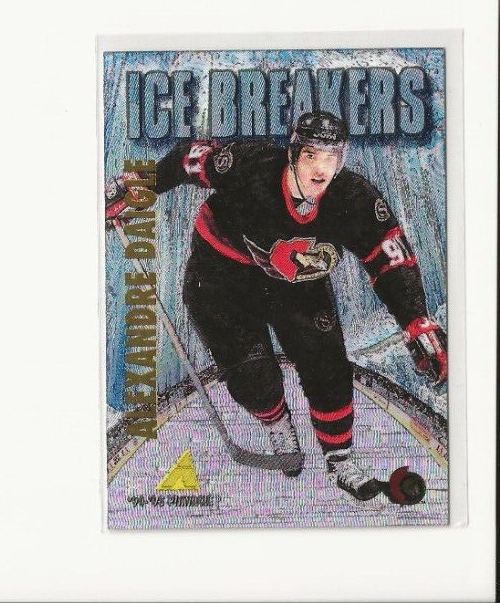 Alexander Daigle 1995 Pinnacle "Ice Breaker" #461 Ottawa Senators | eBay