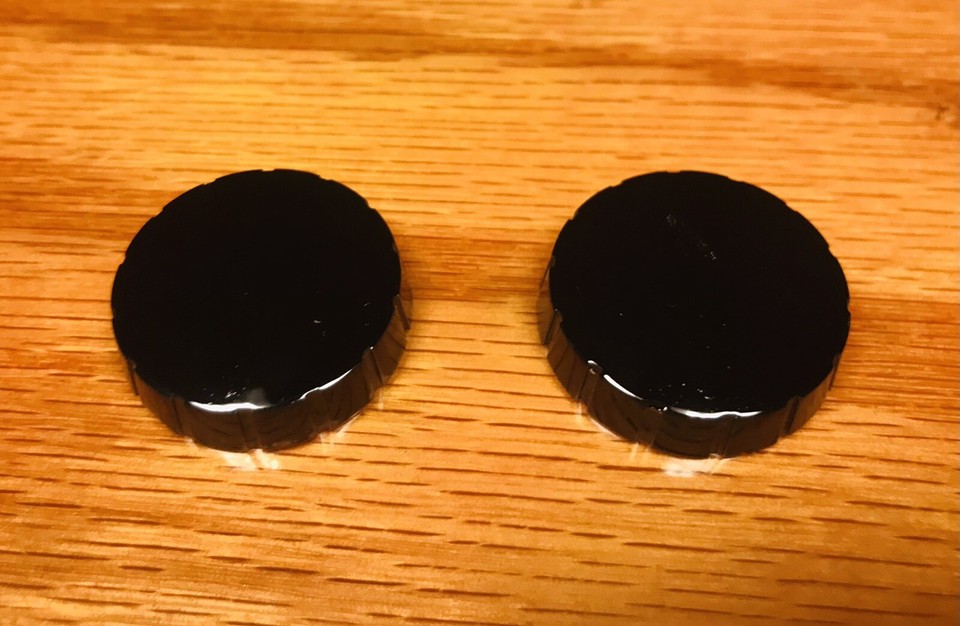 Vintage Radio Reproduction Knobs - Refinished In High Gloss Black - $8 ...