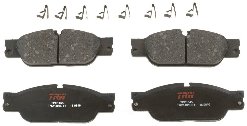 Disc Brake Pad Set-Premium Disc Brake Pad TRW TPC1065 for sale online ...