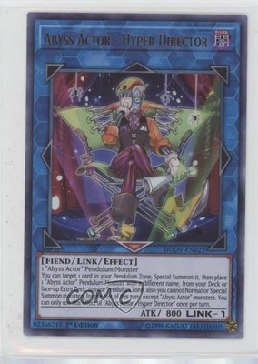 Abyss Actor - Hyper Director Ultra Rare 1st Ed. YuGiOh Duel Devastator ...