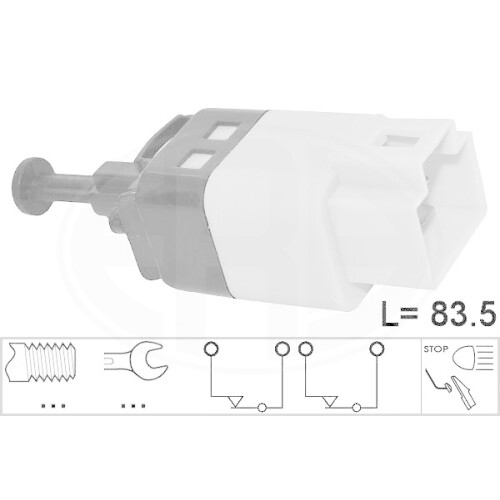 ERA Interrupteur des feux de freins pour GENERAL MOTORS 331008 | eBay