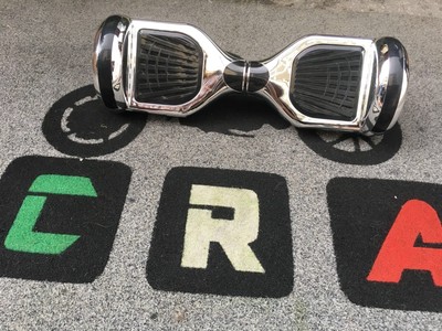 Électrique Auto-équilibre Balance Skateboard 6,5 Crome Argent Idée ...