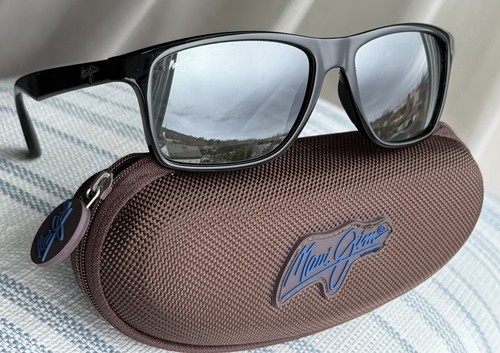 Maui Jim Onshore MJ 798 02 Glass Black Frame + Grey Polarized ...