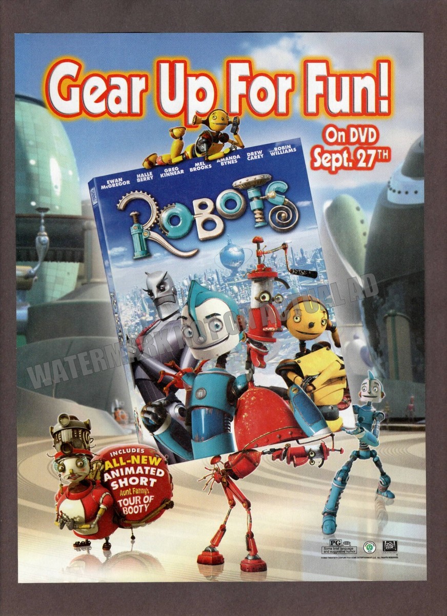 Roboter 2005 Poster Robots 2005 SS NEW Original Movie Poster 27" X 40"