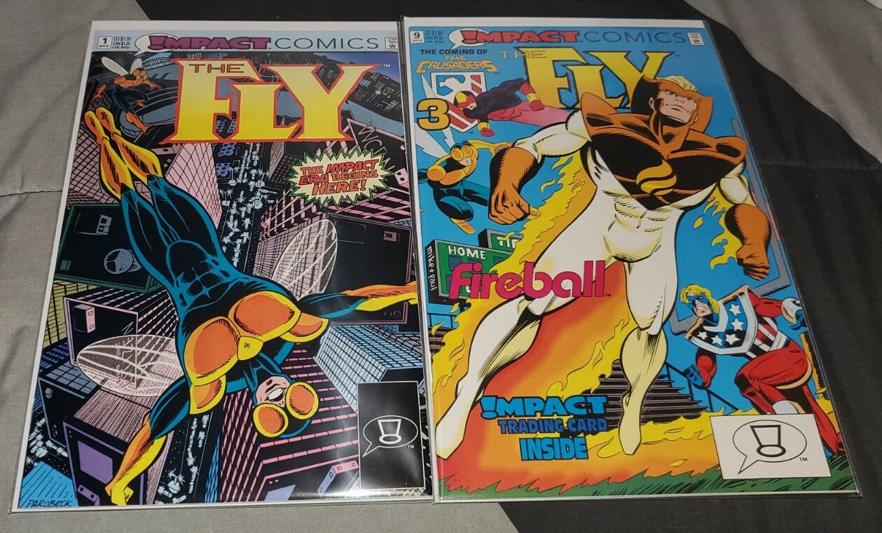 THE FLY #1, 2, 3, 4, 5, 6, 7, 9, 13, Annual #1, (Impact Comics 1991) | eBay