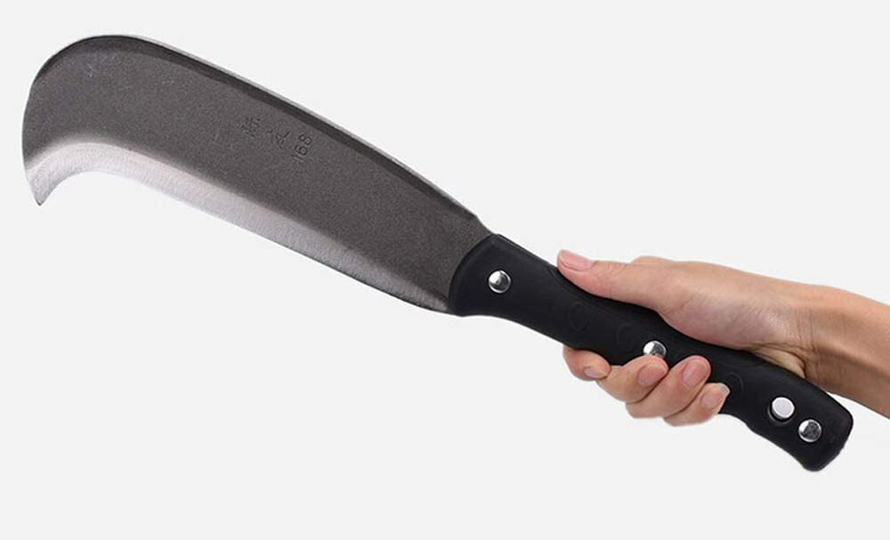Billhook 45cm Machete Pruning Knife 25cm Blade Bush Hunting Camping ...