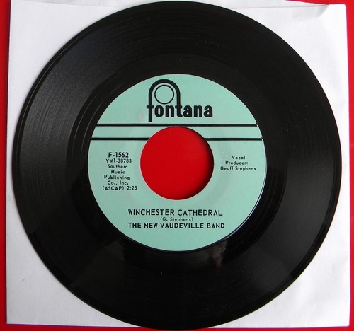New Vaudeville Band 45 RPM Record-Winchester Cathedral | eBay