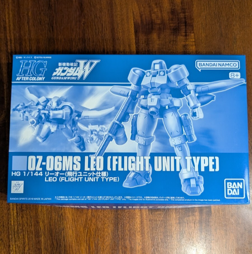 P-BANDAI HG 1/144 OZ-06MS LEO FLIGHT UNIT TYPE Plastic Model Kit Gundam ...