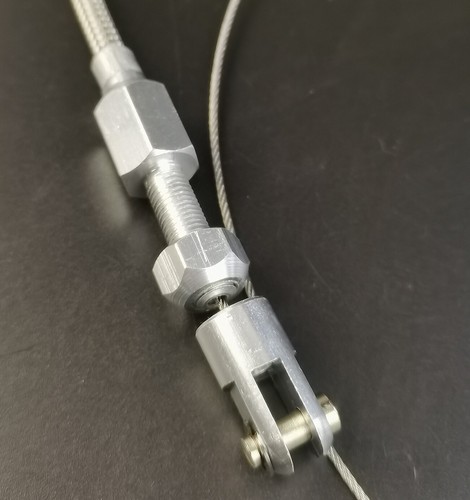 Universal Street Hot Rod Aluminum Gas Pedal + 24" SS Throttle Cable ...