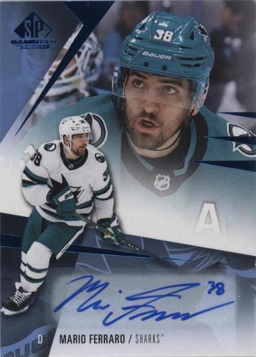 2023-24 Upper Deck SP Game Used - Mario Ferraro #71 Autographs (AU) for ...