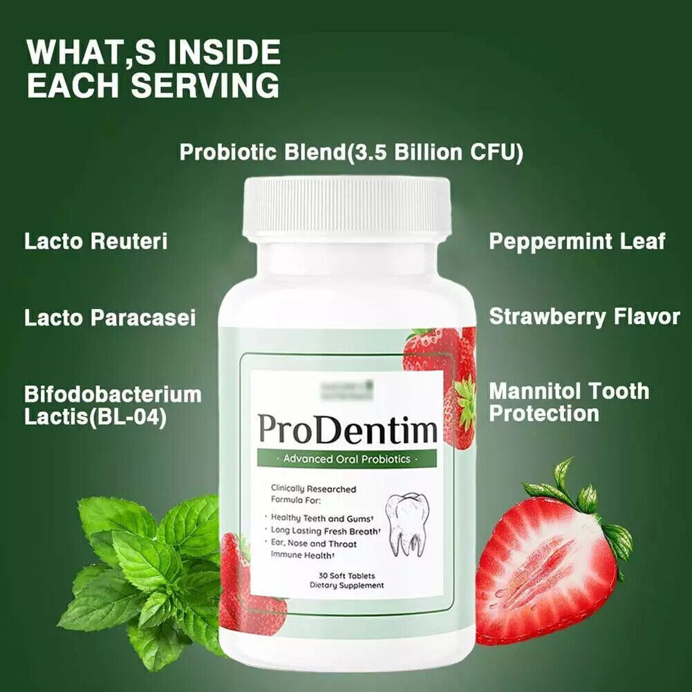 2Packs Prodentim for Gums and Teeth Health Prodentim Dental Formula 30 ...