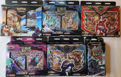 Lot Of 6 Pokémon TCG Battle V Decks And Pokemon League Battle Decks ...
