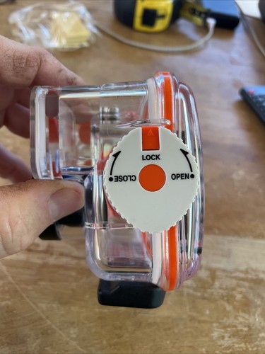 RARE! Fuji FinePix F10 Digital Camera UNDERWATER WATERPROOF CASE WP ...