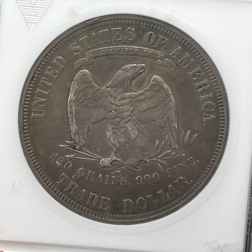 SASA 1876 Proof Trade Dollar Anacs OH Pf50 Nice Coin | eBay