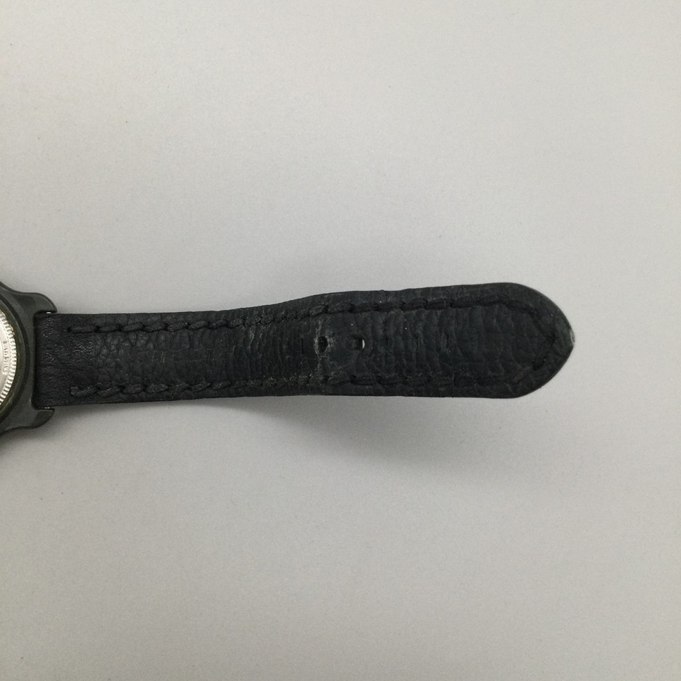 Vintage Swiss Army Marlboro Watch Mens 41mm Leather Date Black Red New ...