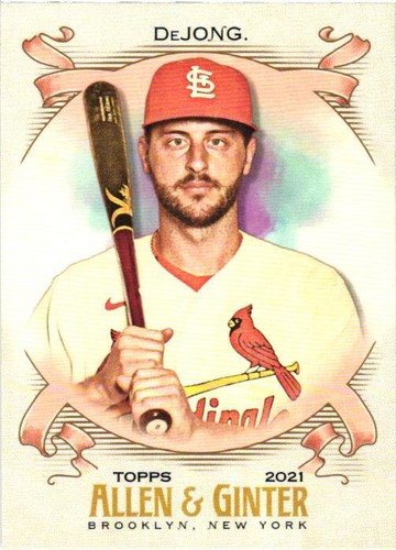 2021 Topps Allen & Ginter #41 Paul DeJong Silver | eBay