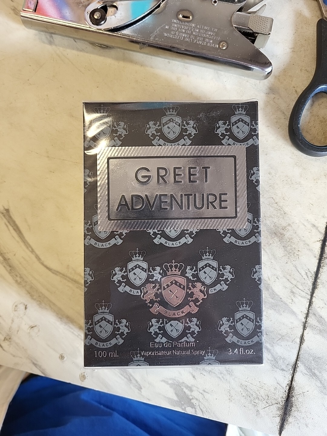 SECRET PLUS GREET ADVENTURE EAU DE PARFUM SPRAY FOR MEN 3.4 Oz / 100 ml ...