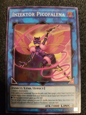 YuGiOh! Inzektor Picofalena OP18-EN011 Super NM | eBay