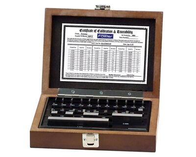 53-670-038-0 Fowler Rectangle Gage Block Set, 36pc Grade 0 | eBay