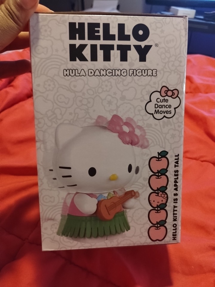 Hello Kitty Hula Dancing Figure Battery Operated Hawaiian Luau | eBay