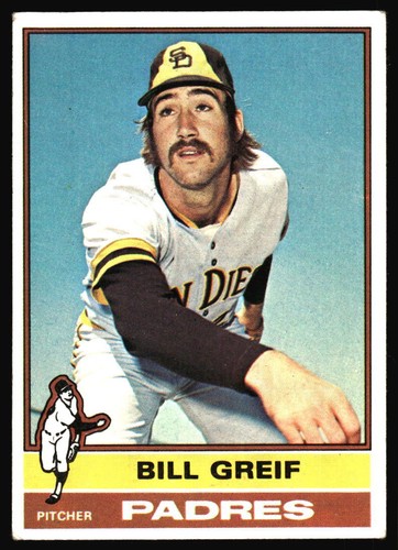 1976 Topps Bill Greif #184 San Diego Padres | eBay