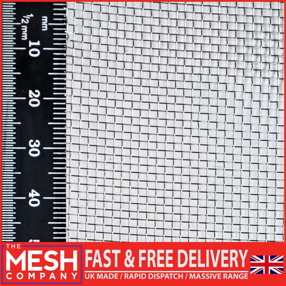 The Mesh Company Stainless Steel Insect Mesh Roll | 10m x 150mm SS304 ...
