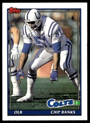 1991 Topps Chip Banks G49 #340 | eBay