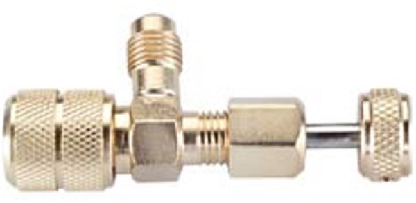 C&D Valve CD2080 5/16" F. Flare Compact Thumbscrew Core Depressor 1/4 ...