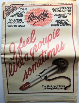 Street Life Magazine vintage / music mag The Girl Singers & more ...