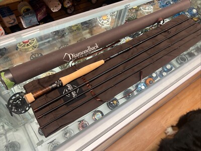 Diamondback Fly Rods Ideal Nymph 10 Foot 10 Inch 2 Weight Fly Rod | eBay