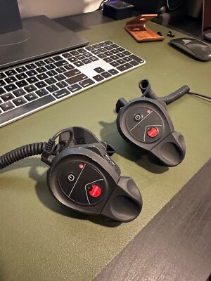 Two Manfrotto Clamp-On Zoom Remote Control for LANC and Panasonic ...