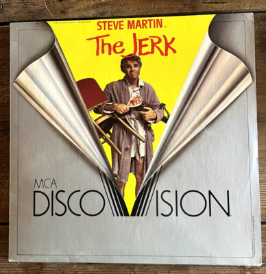 THE JERK 2-Laserdisc LD DISCOVISION SET EXCELLENT CONDITION STEVE ...
