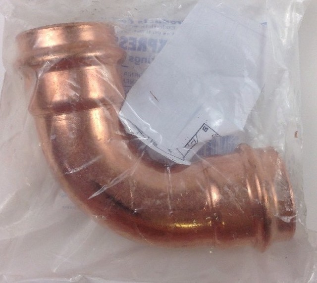 APOLLOXPRESS 10075078 1-1/4" 90 Degree Press Elbow 2 Items for sale ...