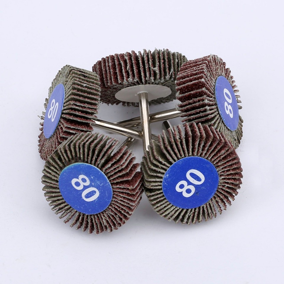 For Power Power Rotary Tool 80# Grit Sanding Sandpaper Flap Grinding ...