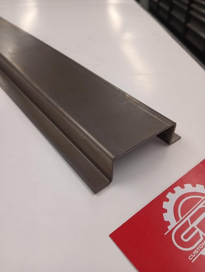 Folded steel Top hat sections panel stiffeners classic car repairs 1 ...