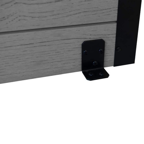 Enclo Privacy Screens Planter Box Ash WoodTek Vinyl Weather Resistant 3 ...