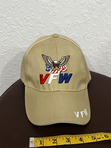 VFW Veteran Baseball Cap Hat Adjustable US Military Army Marines Navy ...