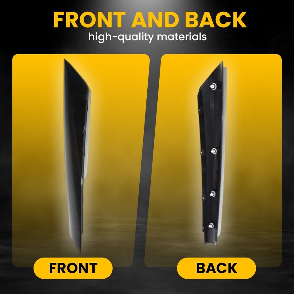 2x For Mini Cooper R50 R53 51137128158 Right A Pillar Molding Trim ...