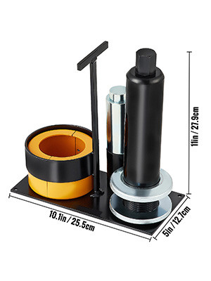 VEVOR Carrier & Pinion Bearing Puller Clamshell Bearing Puller with 2 ...