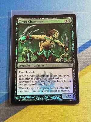 Magic the Gathering MTG Dissension CRYPT CHAMPION Foil | eBay