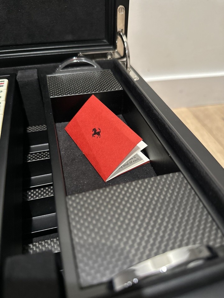 Brand New Ferrari Mahjong Set Some Pieces still in plastic. Ferrari ...