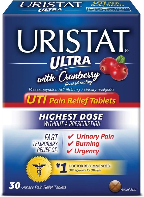 Uristat Ultra UTI Pain Relief Tablets 30ct 363736111540 for sale online ...