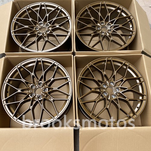 20" FORGED BRONZE STYLE WHEELS RIM FITS 2020+ BMW M3 G80 M4 G82 20X10 ...