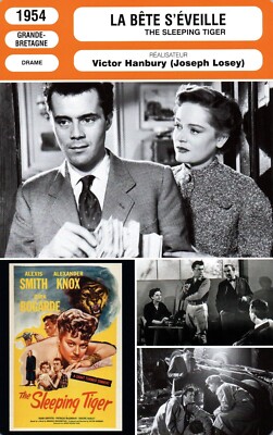 FICHE CINEMA : VICTOR HANBURY (JOSEPH LOSEY) - LA BÊTE S’ÉVEILLE - 1954 ...