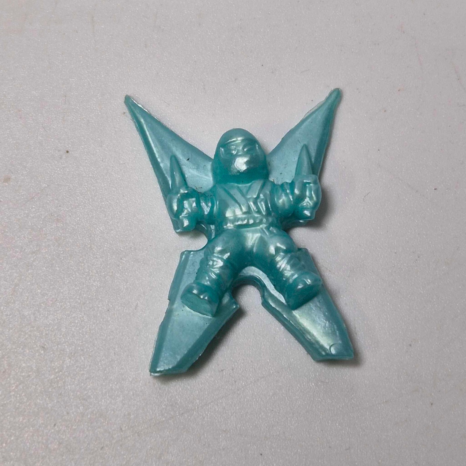 Vintage Cosmix Panosh Kinnikuman M.U.S.C.L.E. Man Exogini Green CH30 | eBay